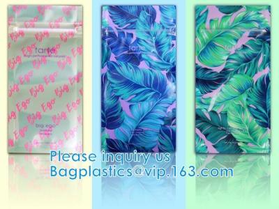 중국 재밀봉 가능한 홀로그램 지플락 백, 슬라이드락 백 냄새 방지 Mylar Baggies 판매용