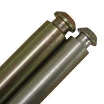 Cina Parti ricoprenti di Axle Wheelie Bin Wheel Spare della cavità dello zinco in vendita