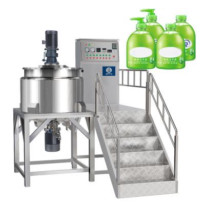 China High Quality Stainless Steel High Shear Mixer Cosmetics Factory Machines Liquid Detergent Mixer for sale