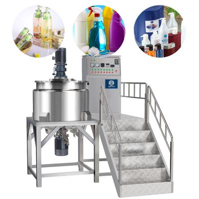 China Liquid Washing Mixer liquid Soap Mixing Tank Liquid Detergent Production Line for sale