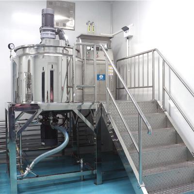 China Liquid Mixers Cosmetic Facial Hand Cream Foundation Making Machine Equipment for sale