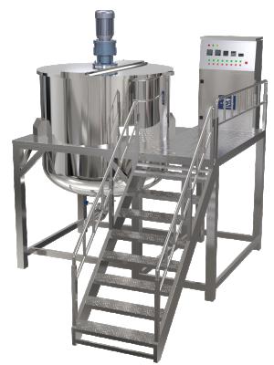 China Liquid Soap Chemical Detergent Mixing Tank Making Machine High Sheer Cosmetics Skin Care Mixer for Cosmetics Making for sale