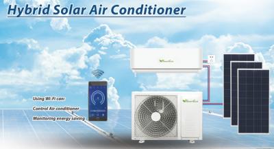 Cina Tonnellata alimentata solare spaccata 2Hp 18000Btu del condizionatore d'aria 1,5 dell'invertitore per l'hotel in vendita