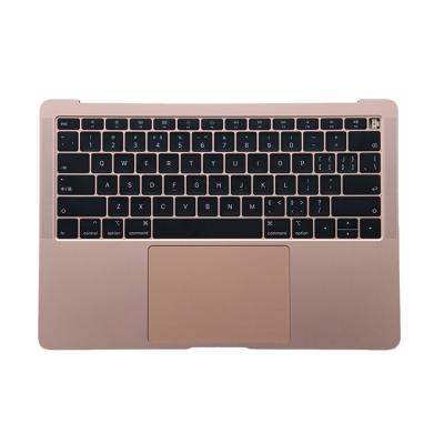 Cina Retina a 13 pollici dell'aria di Topcase del Macbook Pro dell'oro A1932 con la tastiera Trackpad 2018 2019 in vendita