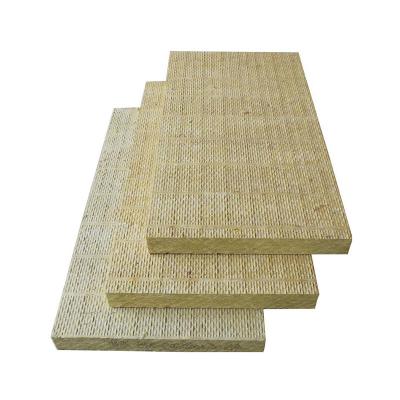 中国 50kg/M3 100 Kg/M3 Rockwoolの健全な絶縁材は長方形にパネルをはめる 販売のため
