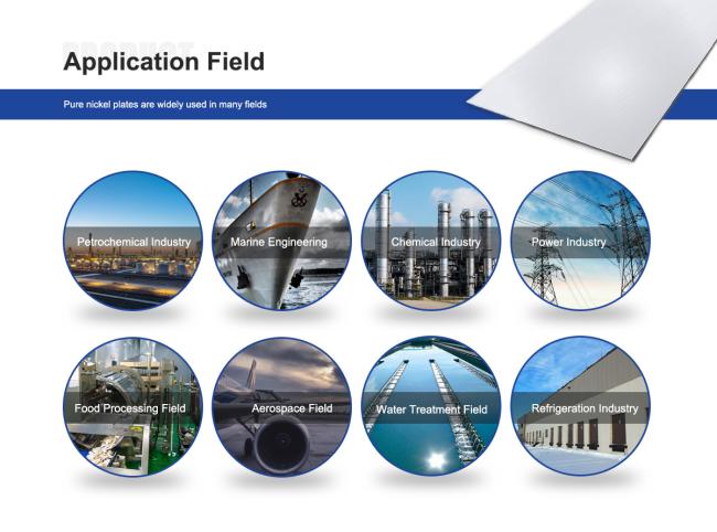 Pure Nickel Plate Application