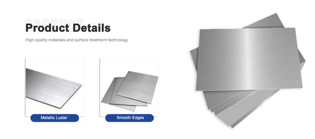 Pure Nickel Plate Details