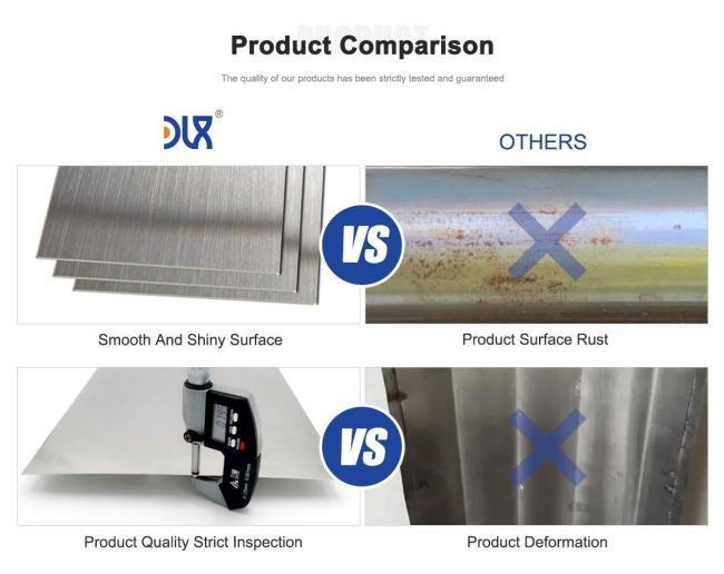Pure Nickel Plate Comparison