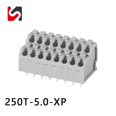 Cina SHANYE BRAND 250T-5.0 5.0 mm di passo connessione di blocco terminale a molla Phoenix per schede PCB in vendita