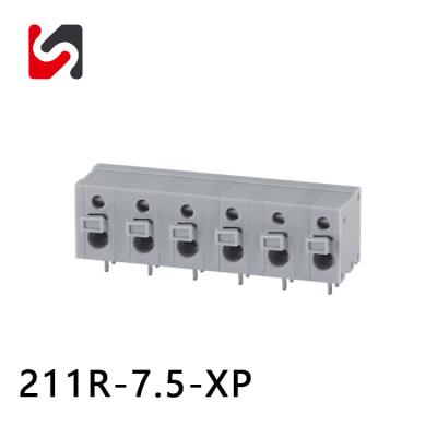 Китай SHANYE БРАНД 211R-7.5 300V 7.5 мм пич горячая продажа весна ПКБ терминальных блоков соединителя с высоким качеством поставщика продается