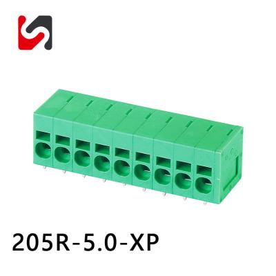 Китай SHANYE BRAND 205R-5.0 5.0 мм пич феникс 5 амперный разъем 3 пинного терминального блока продается