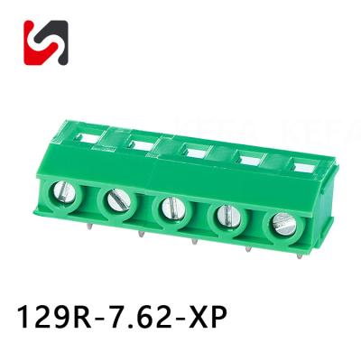 Cina SHANYE BRAND SY129R-7.62 300V 10A vendita calda pcb connettore di blocco terminale in fiocco 2p 7.62mm in vendita