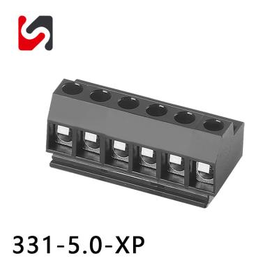 Cina SHANYE BRAND SY331-5.0 300V 15A blocco terminale a vite di vendita a caldo 5,0 mm di passo per pcb in vendita