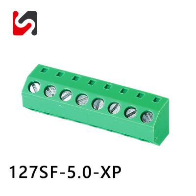 Cina 5.0mm Pitch 300V 10A Phoenix PCB Terminal Screw Blocchi terminali europei in vendita