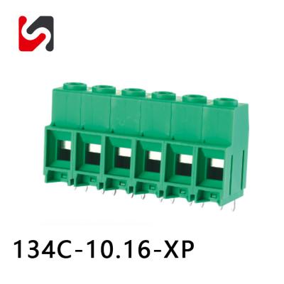 Cina 600V 60A Alta corrente di PCB a vite blocco terminale 10.16mm Pitch in vendita