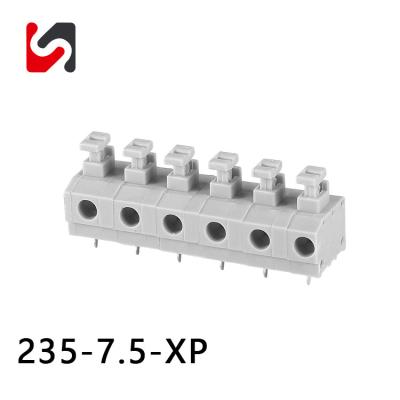 Китай 7.5mm Pitch Phoenix 2 Pin Terminal Block Connector Тип пружины продается