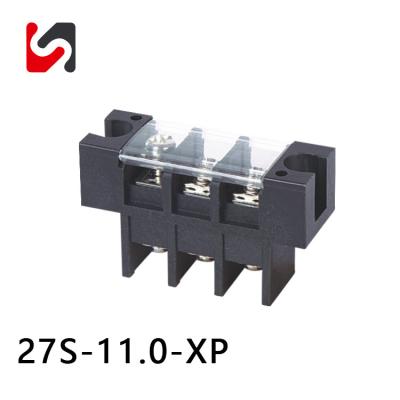 Cina 300V 11,0 mm di passo fisso Euro-Style Barrier Strip Tipo di molla blocco terminale in vendita
