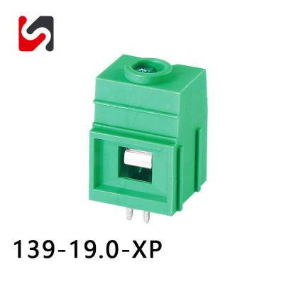 Cina 600V 100A Alta corrente di vite terminale PCB connettore 19.0mm Pitch in vendita