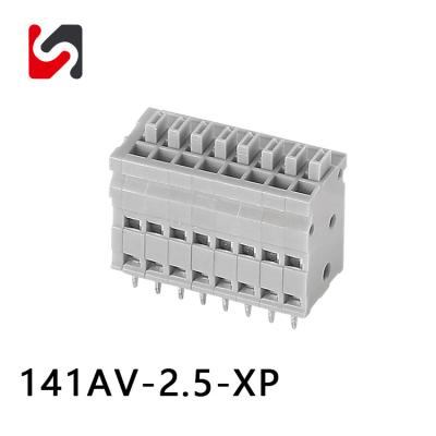 中国 2.5mm スプリングクランプ 端末ブロック プラグイン可能 300V 10A 販売のため