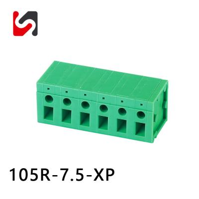 Cina 5.0mm Pitch 300V 20A Phoenix Surface Mount Screw Blocchi terminali europei in vendita