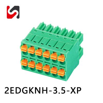 Cina SHANYE BRAND 2EDGKNH-3.5 300V blocco terminale innescabile maschio e femmina in vendita