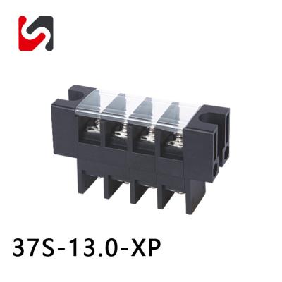 Cina 13.0mm Pitch 300V Barrier Terminal Block Connector con copertura in vendita