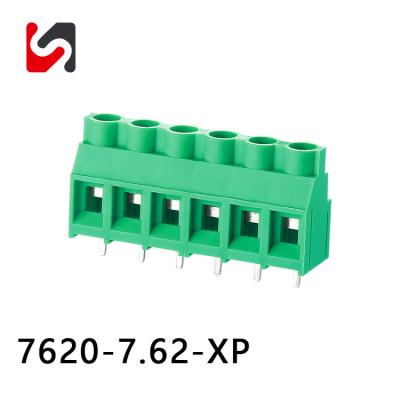 Cina 300V 30A Blocchi terminali europei 7.62mm Pitch PCB Terminal Block Connector in vendita