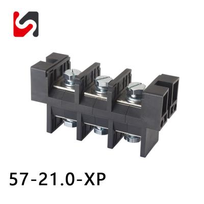 Cina 21.0mm Pitch 600V 115A Blocco terminale a doppia fila in vendita