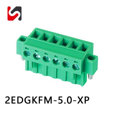 Cina SHANYE BRAND 2EDGKFM-5.0 300V blocco terminale in fiocco femminile in vendita