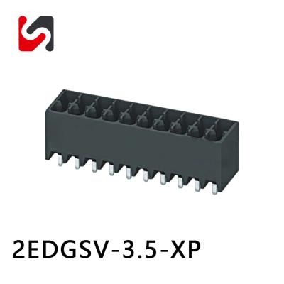 Cina 3.5mm Pitch 300V Blocchi terminali con spina 2P-24P in vendita