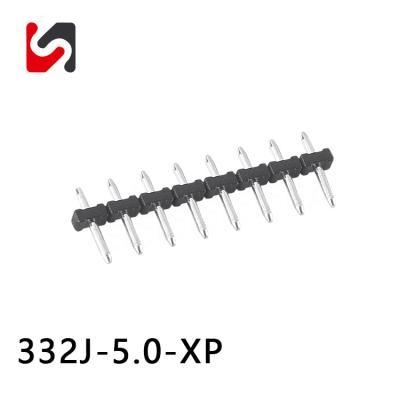 Cina 10A 300V Pinheader 5.0mm Pitch utilizzato per il blocco terminale PCB in vendita