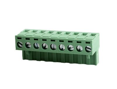 Cina Control Terminal 10A Screw Terminal Connector 5.08mm Pitch 2-xp Poles in vendita