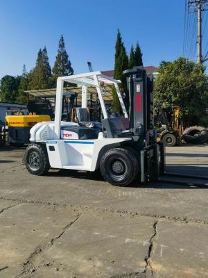 중국 사용 된 건설 장비 및 기계 Forklift TCM 60 판매용