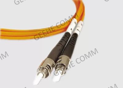 중국 5M OM1 OFNR 라이저 ST-ST 2.0MM 다중 모드 광섬유 패치 케이블 판매용