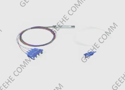 China divisor unimodal de la fibra óptica Y de 1x4 Mini Module los 900μm SC/UPC LZSH en venta
