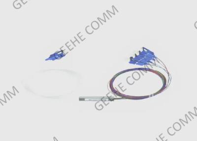 China divisor unimodal de la fibra óptica Y de 1x4 Mini Module los 900μm SC/UPC LZSH en venta