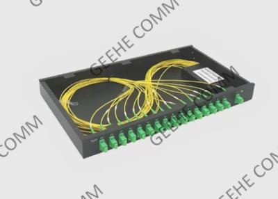 Faser des Gestell-1×16 des Berg-1U SC/APC Optik-PLC-Teiler