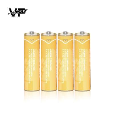 China 1.5 Volt Aa VP Lithium Rechargeable Batteries 2500mWh Stable Output For High Drain Devices for sale