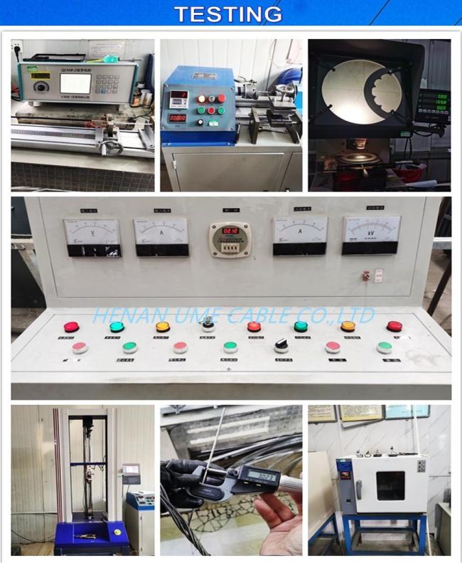 Utility Overhead Aerial Bundled Cable Triplex Service Drop Cable