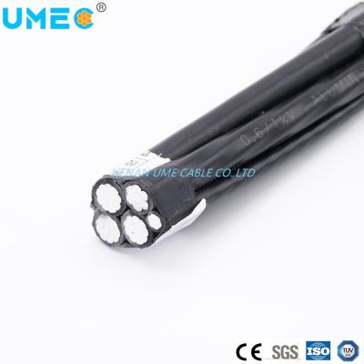 China Self-Supporting Aluminum Conductor Street Light Cable with Insulation and Insulated for sale
