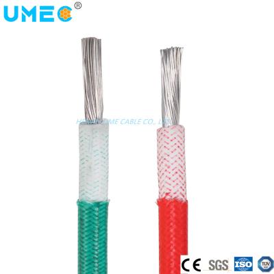 중국 고립성 실리케이블 Yg Agrp 2mm2 10mm2 OEM를 받아 들인 노란색-녹색 유리섬유 케이블 판매용