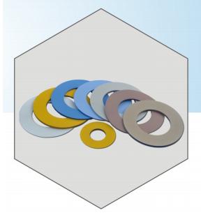 China Custom PTFE Gasket Material Sealing Solutions For Chemical Applications CAS 9002-84-0 for sale