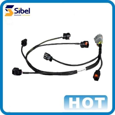 China Wire harness fog light wiring power cable assembly led light bar kit and relay wiring harness for automotive à venda