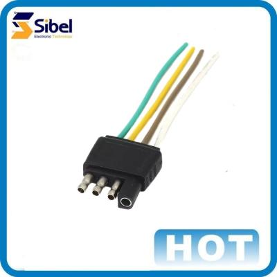 Китай Customized 4 Way Auto Cable Assembly Truck wiring harness for trailer продается
