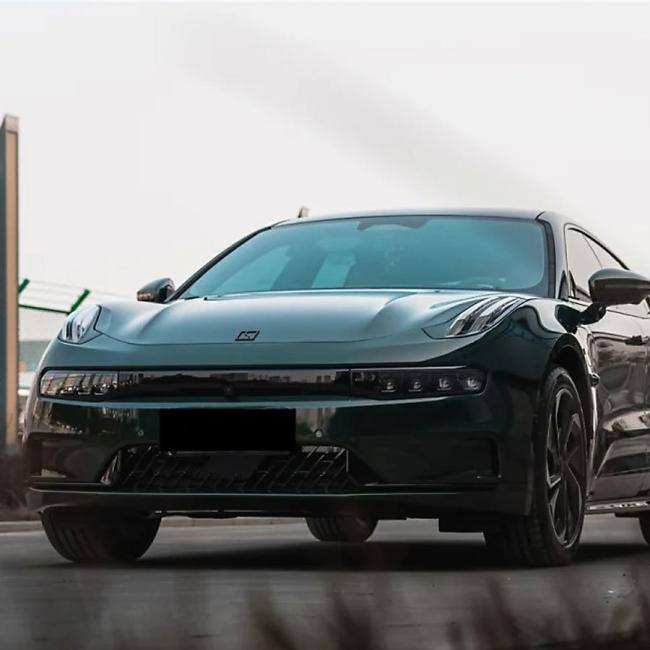 Close-up view of high-quality car window tinting material