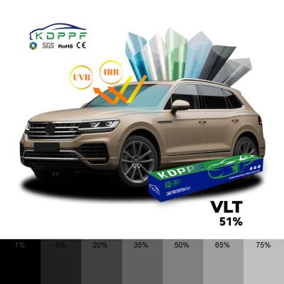 中国 簡単 設置 99% UVR 取り外せる ナノセラミック 太陽光 カー ウィンドウ 染色 販売のため
