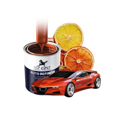 中国 ISO14001 Automotive Base Coat Paint Glossy Finish For Vehicle 販売のため