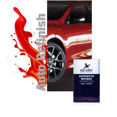 Cina Glossy 1L 4L automotive paint 1K With Thinner Cleanup in vendita