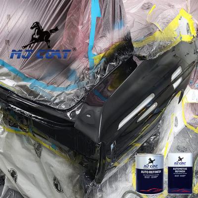 中国 Scratch Resistance Smooth Automotive Top Coat Paint Water Based 販売のため