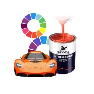 Cina Water Based Automotive Top Coat Paint Glossy Finish White in vendita